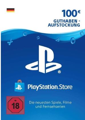 Sony PlayStation Network PSN 100€ (Euros) Germany - GAMEGUiN